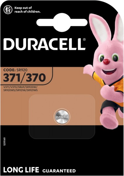 Duracell 371/370 Uhrenbatterie 1er Blister Knopfzelle | EURONICS