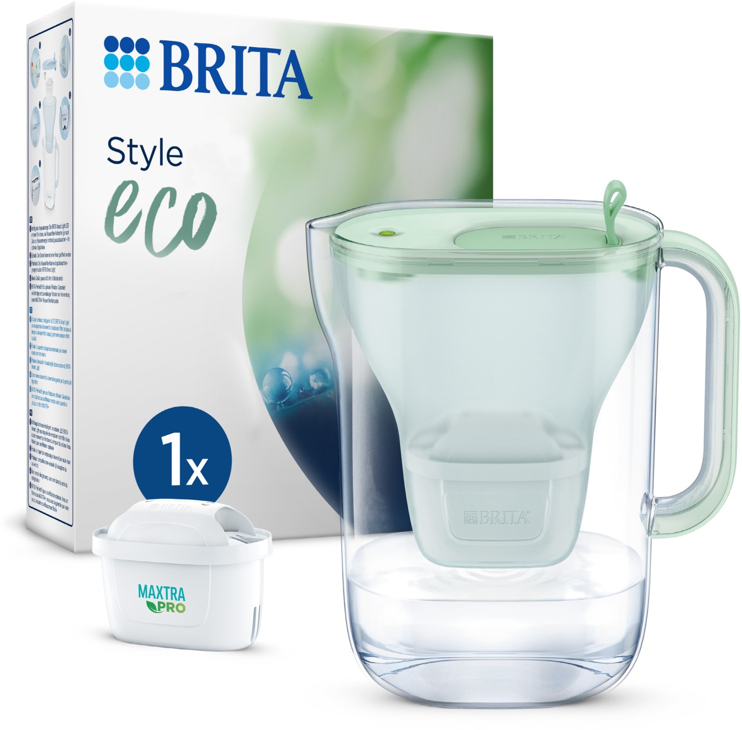 BRITA Style Eco Wasserfilter hellgrün | EURONICS