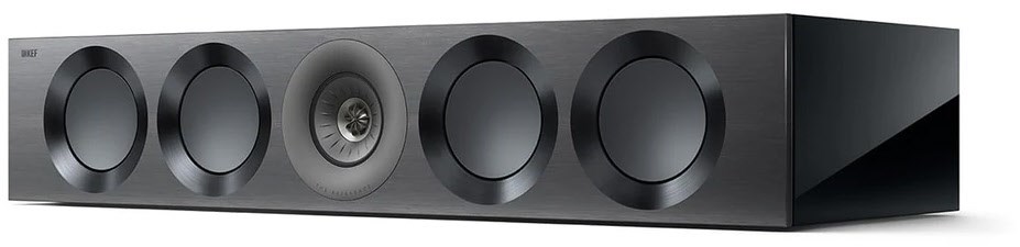 KEF Reference 4 Meta Center-Lautsprecher hochglanz schwarz/grau | EURONICS