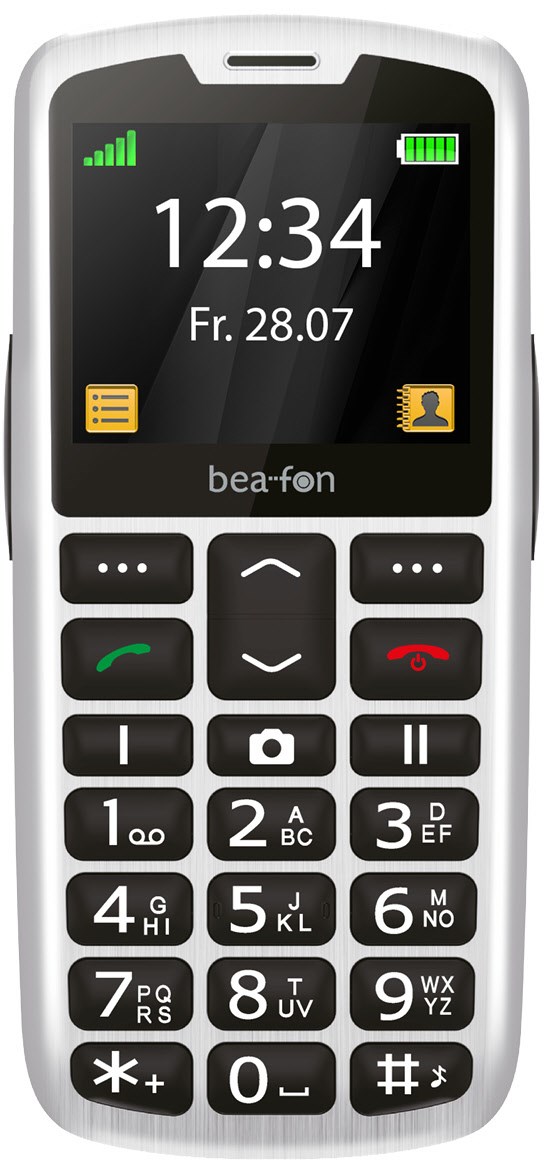 Bea-fon SL260 Seniorenhandy silber/schwarz | EURONICS