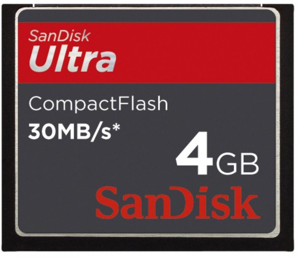 Sandisk Compact Flash Ultra (4GB) | EURONICS