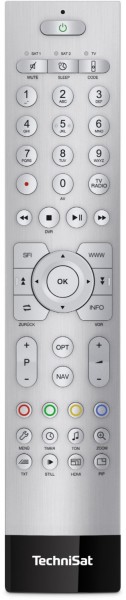 TechniSat TechniControll II Fernbedienung silber/schwarz | EURONICS