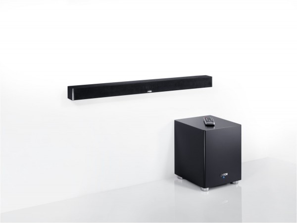 Canton DM 900 2.1 A/V Soundbar mit Aktiv-Subwoofer schwarz | EURONICS