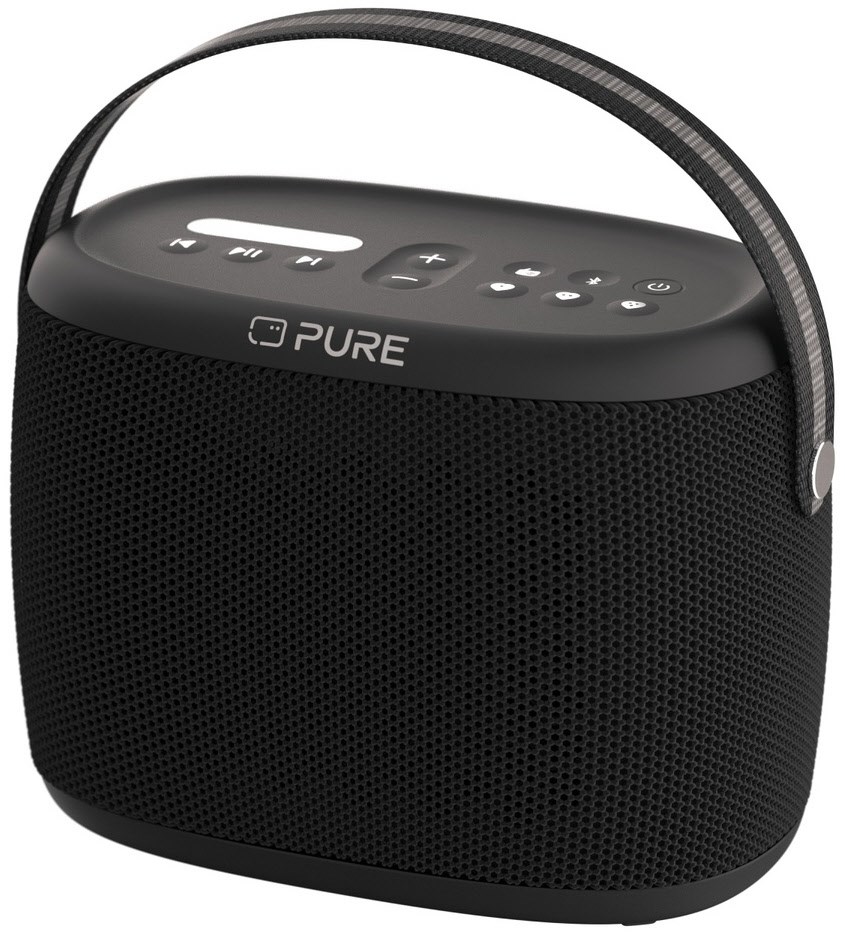 Pure Woodland Bluetooth-Lautsprecher schwarz | EURONICS