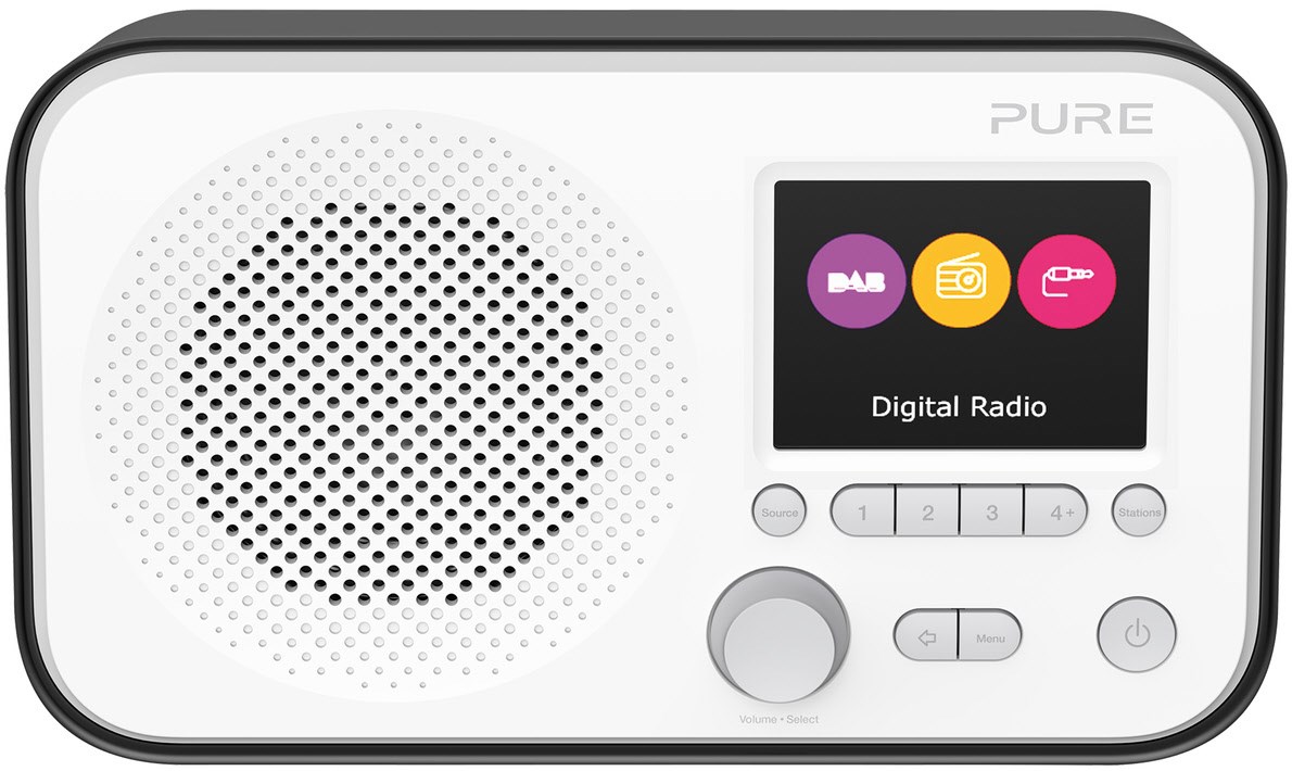 Pure Elan E3 Kofferradio mit DAB/DAB+ schwarz | EURONICS