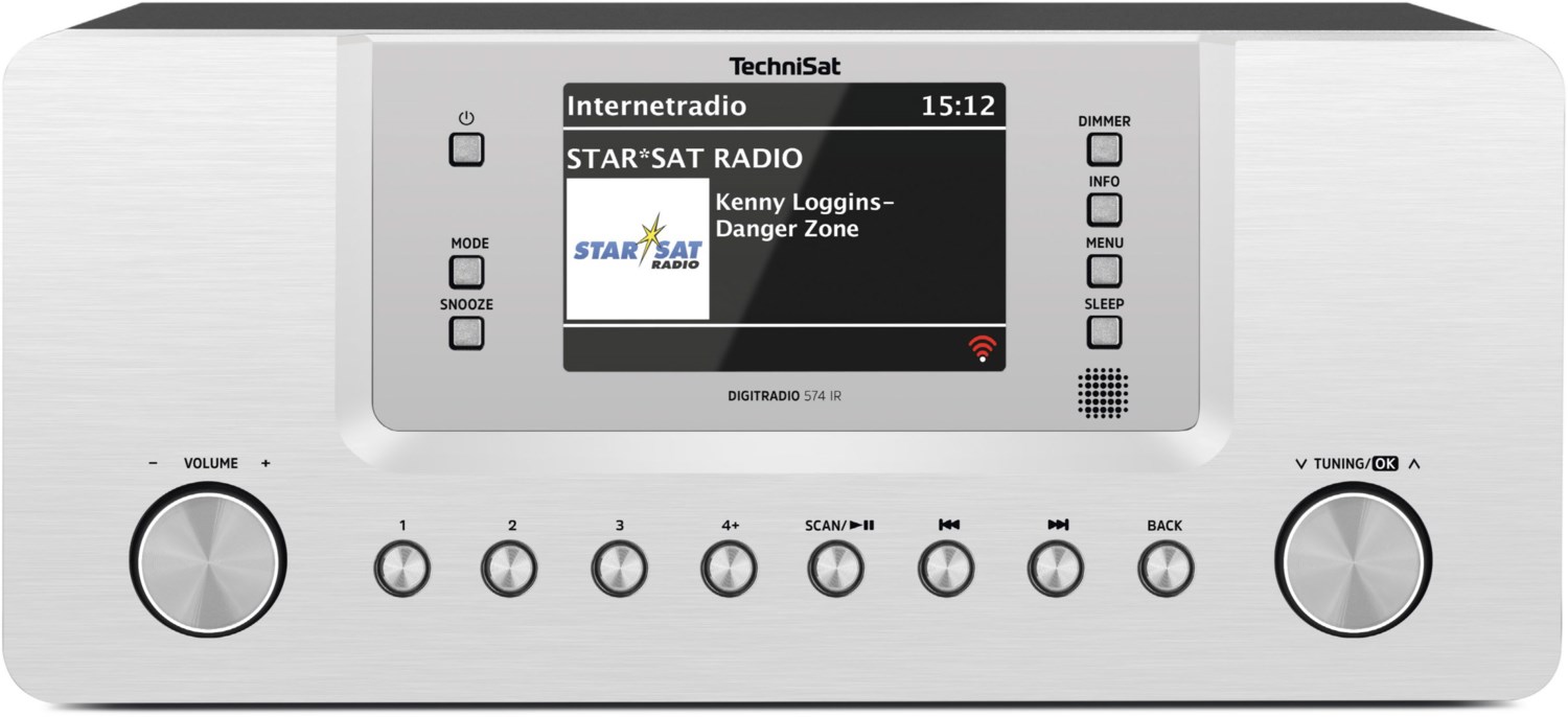 TechniSat DigitRadio 574 IR Internetradio silber | EURONICS