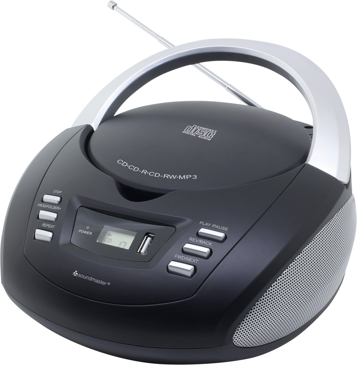soundmaster SCD 1960 SW CD/Radio-System | EURONICS