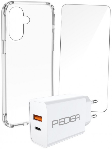 Pedea All-in-One Set für Galaxy A54 transparent/weiß | EURONICS