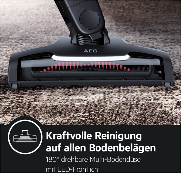 AEG QX7-1-50IB Akku-Sauger mit Cyclone Technologie indigo | EURONICS