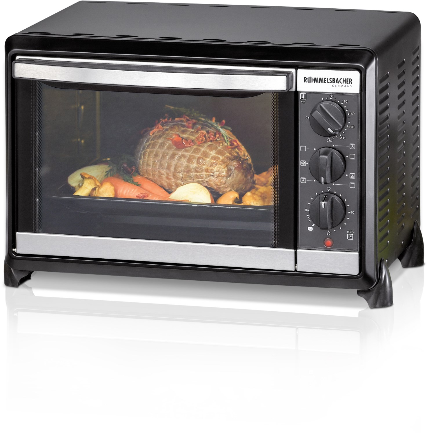 Rommelsbacher BG 1050 Mini-Backofen schwarz | EURONICS