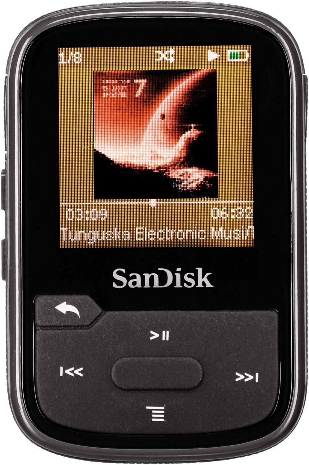 Sandisk Clip Sport Plus (16GB) MP3-Player schwarz | EURONICS