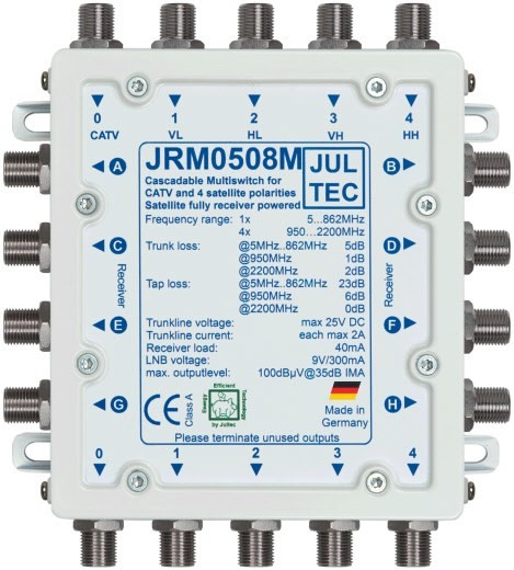 Jultec JRM 0508T Multischalter 5/8 Multischalter | EURONICS