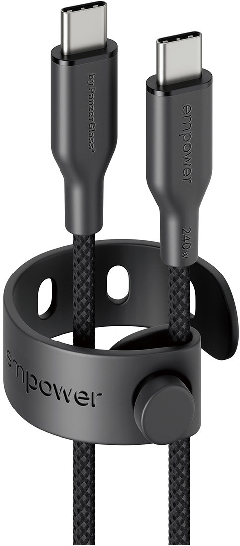 empower by PanzerGlass Racing USB 2.0 Type-C Kabel (1,2m) schwarz ...
