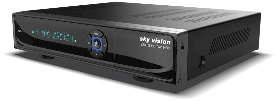 Sky Vision 2200 S-HD Twin (1TB) HDTV Twin Sat-Receiver | EURONICS