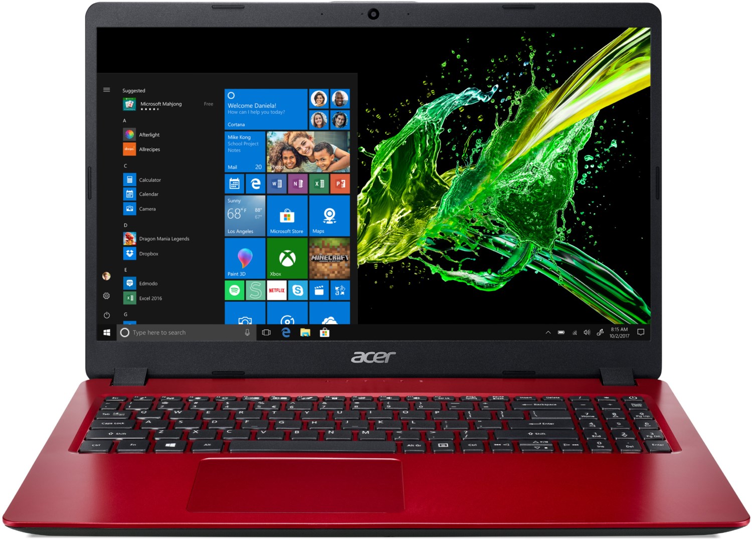 Acer Aspire 5 (A515-52G-59N9) 39,62 cm (15,6") Notebook rot | EURONICS