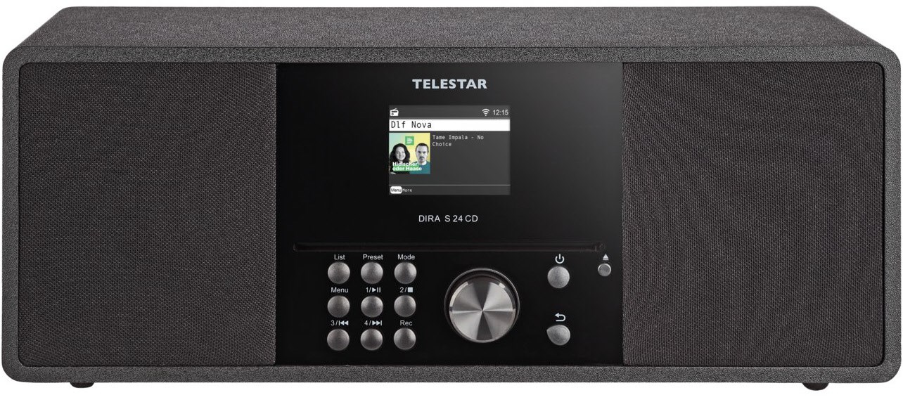 Telestar DIRA S 24 CD CD/Radio-System schwarz | EURONICS