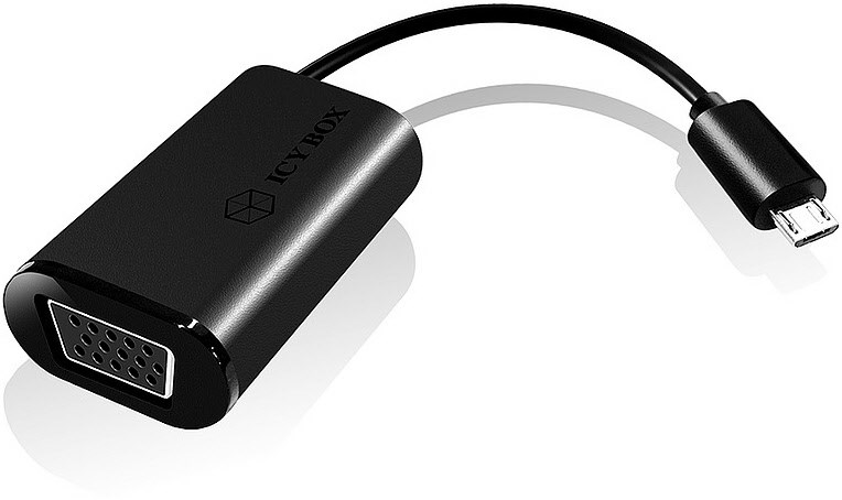 ICY BOX IB-AC518 SlimPort > VGA Adapter | EURONICS