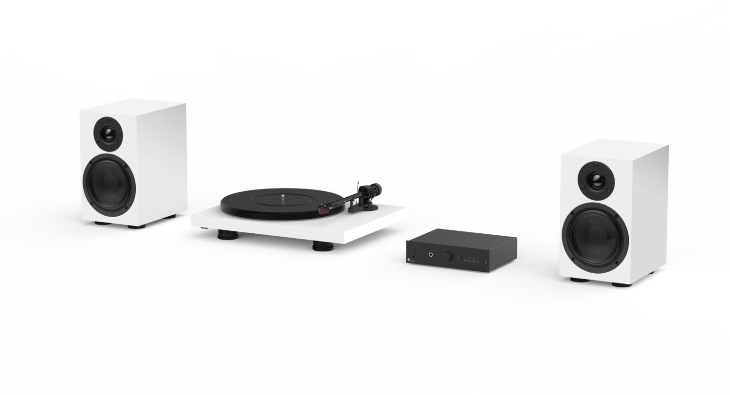 Pro-Ject Colourful Audio System Hifi-System matt weiß | EURONICS