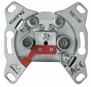 Axing SSD 7-00 Twin CATV SAT-Antennensteckdose | EURONICS
