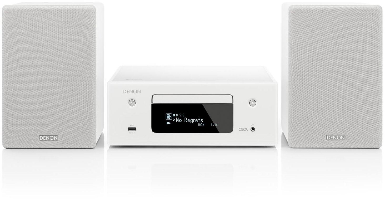 Denon CEOL N10 Mini-System weiß | EURONICS