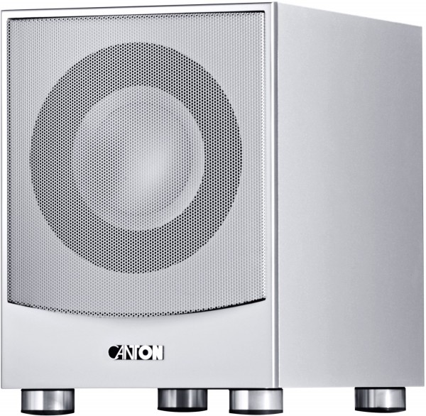 Canton SUB 6 Aktiv-Subwoofer silber | EURONICS
