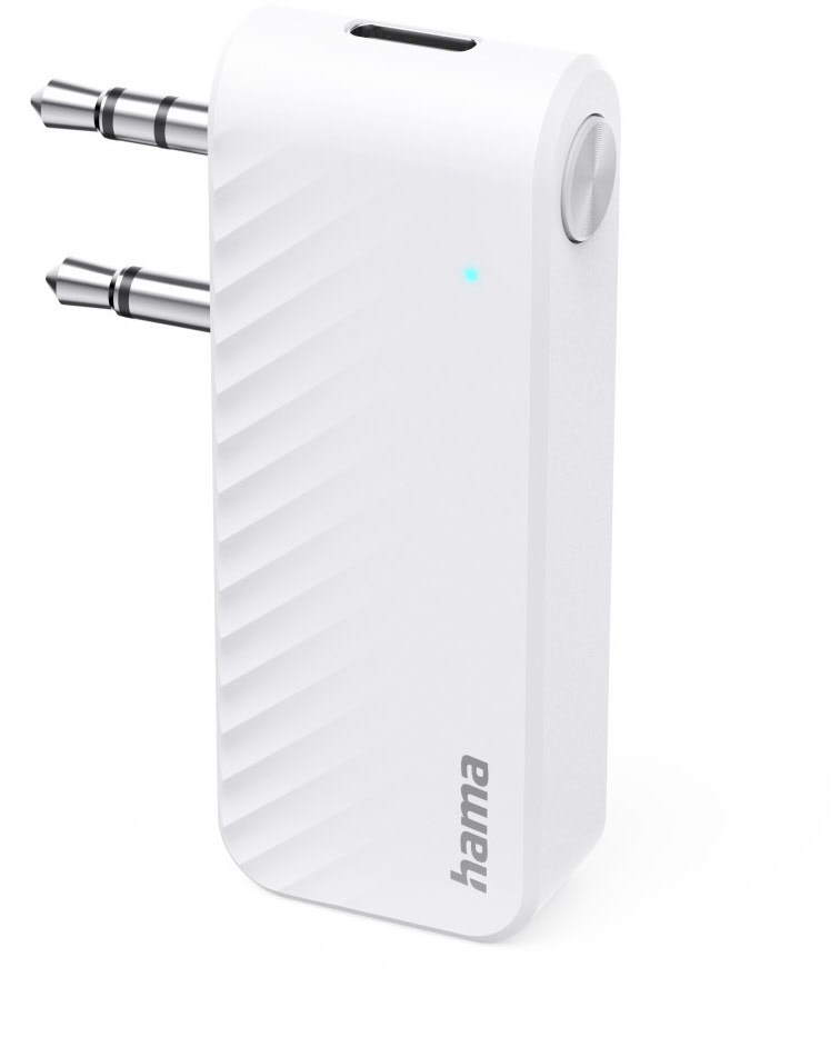 Hama Bluetooth-Audio-Transmitter für Flugzeuge und universal weiss ...