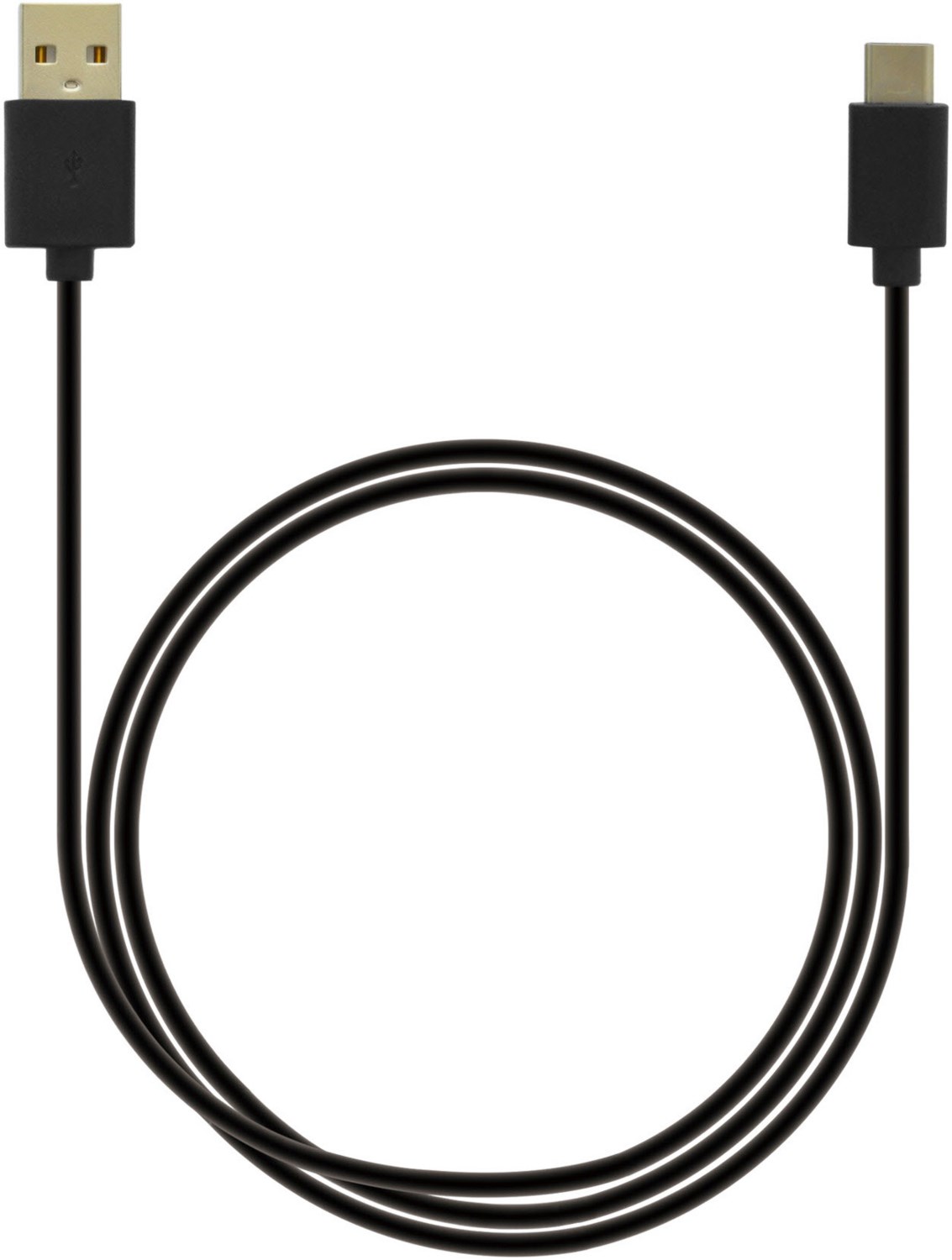 Axxtra USB > USB Type-C Kabel (1m) (10 Stk) schwarz | EURONICS