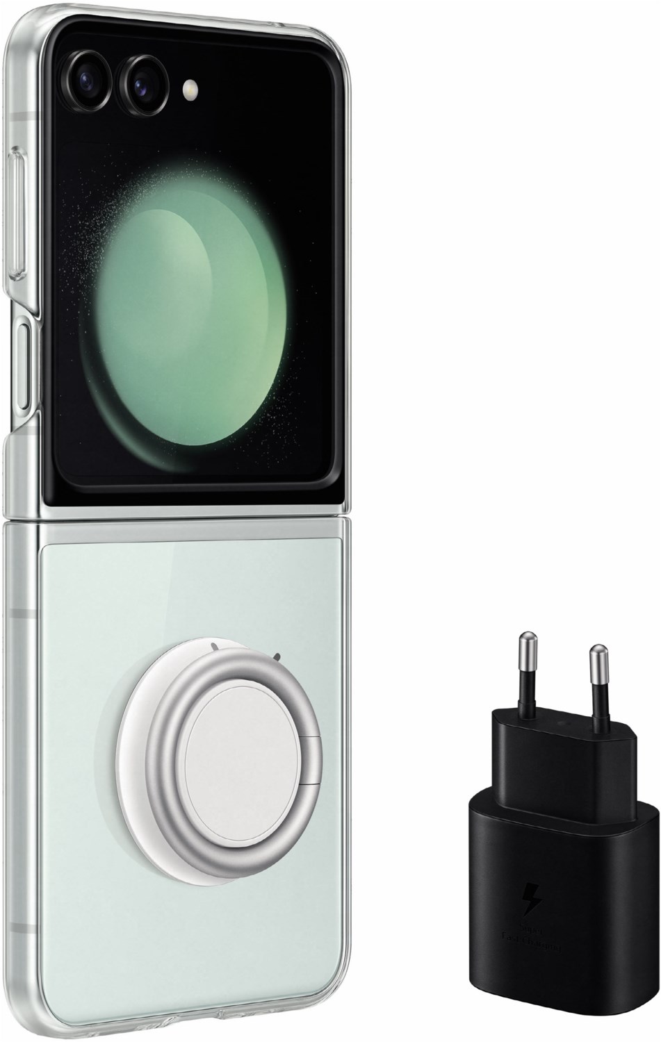 Samsung Starter Pack für Galaxy Flip5 transparent | EURONICS