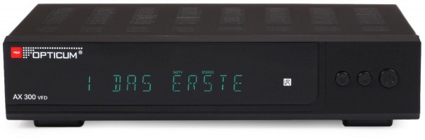 RED OPTICUM AX 300 VFD PVR HDTV Sat-Receiver | EURONICS