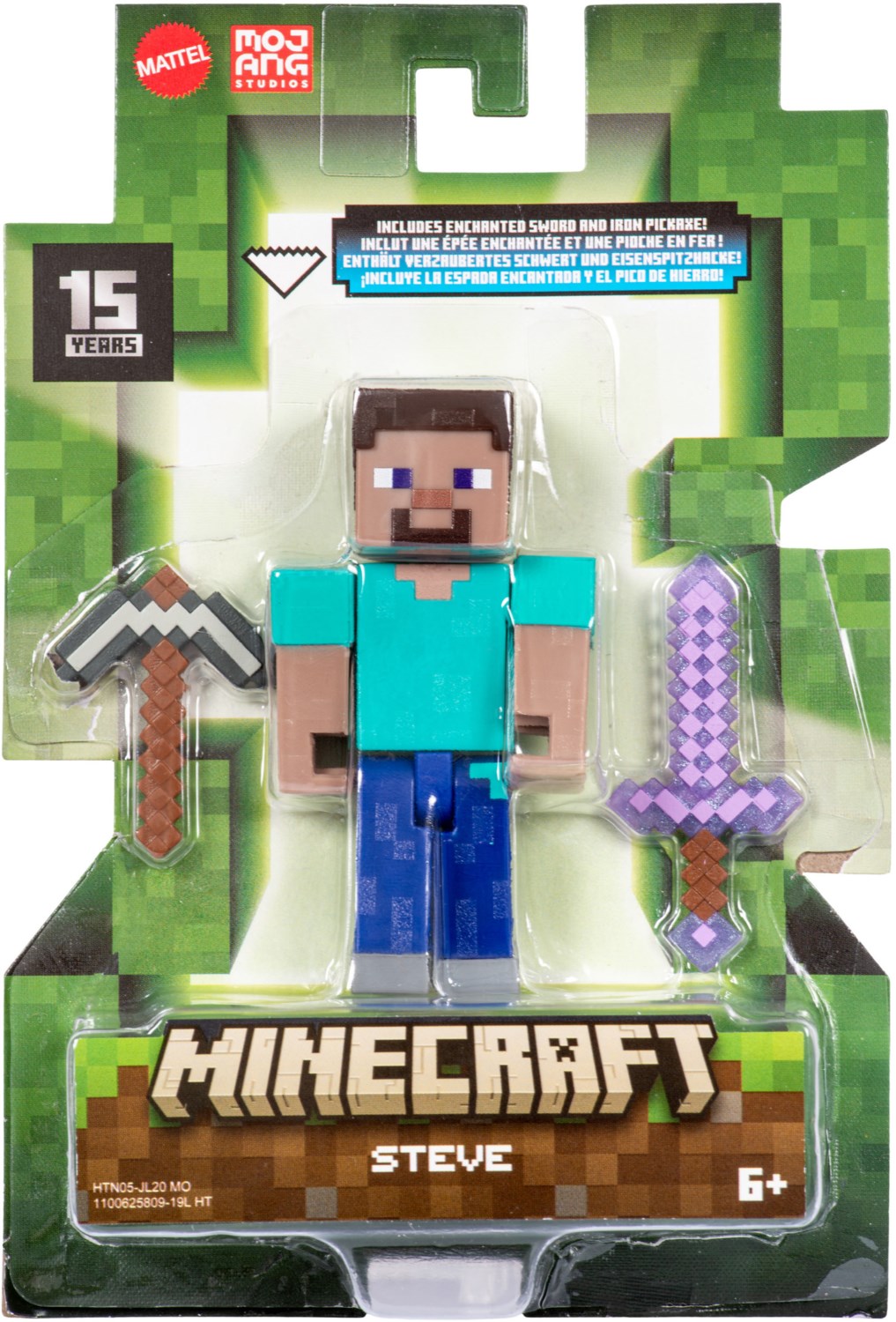MATTEL Minecraft Core Figur Steve | EURONICS