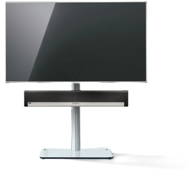 SPECTRAL TV600SP-KG inkl. Soundbar-Adapter TV-Rack klarglas | EURONICS