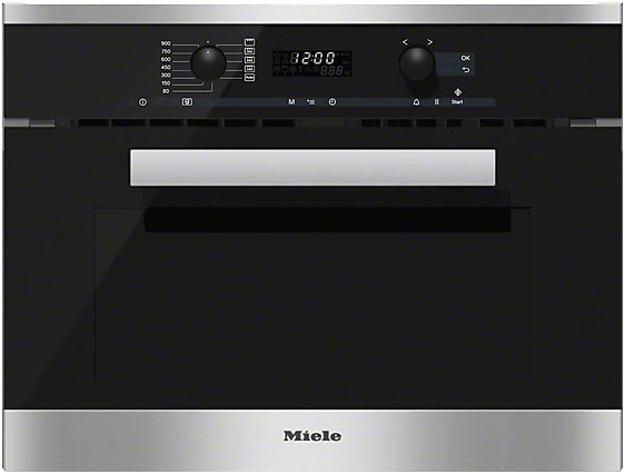 Miele M 6262 TC Einbau-Kombi-Mikrowelle edelstahl/cleansteel | EURONICS