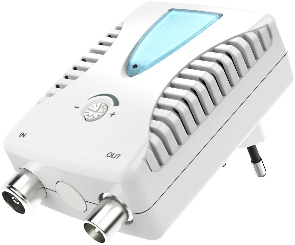 Hama BK/CATV-Verstärker 25 dB weiss | EURONICS