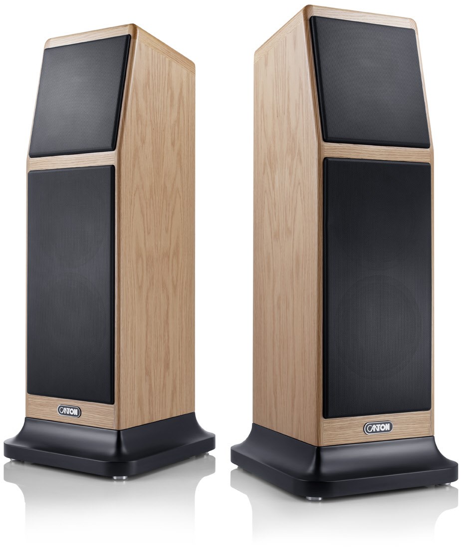 Canton Ergo GS Edition /Stück Stand-Lautsprecher eiche hell | EURONICS