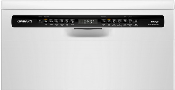 Constructa CG6SW01EBD Stand-Geschirrspüler 60 cm weiß | EURONICS