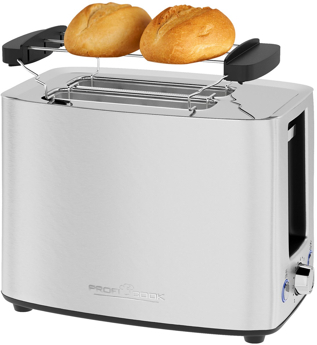 ProfiCook PC-TA 1279 Kompakt-Toaster edelstahl | EURONICS