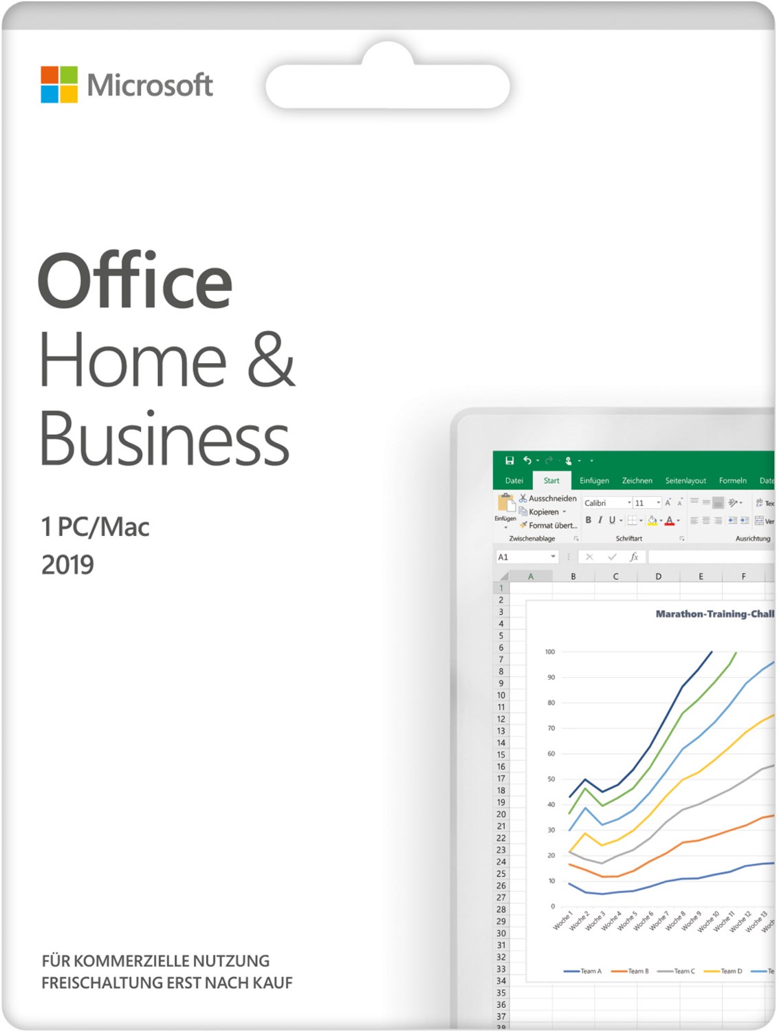 Microsoft Office Home & Business 2019 POSA Software | EURONICS