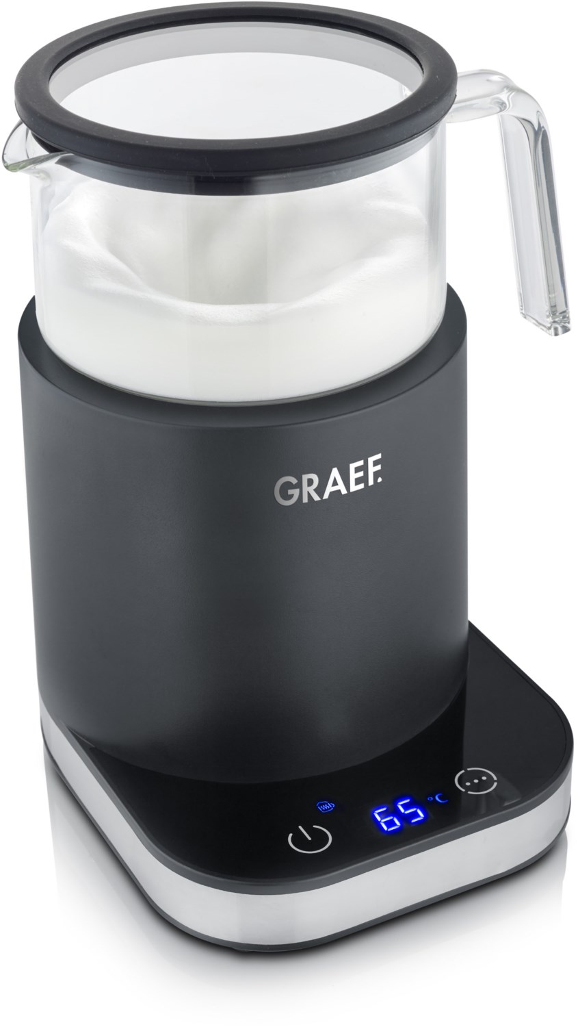 Graef MS902 Milchaufschäumer schwarz matt | EURONICS