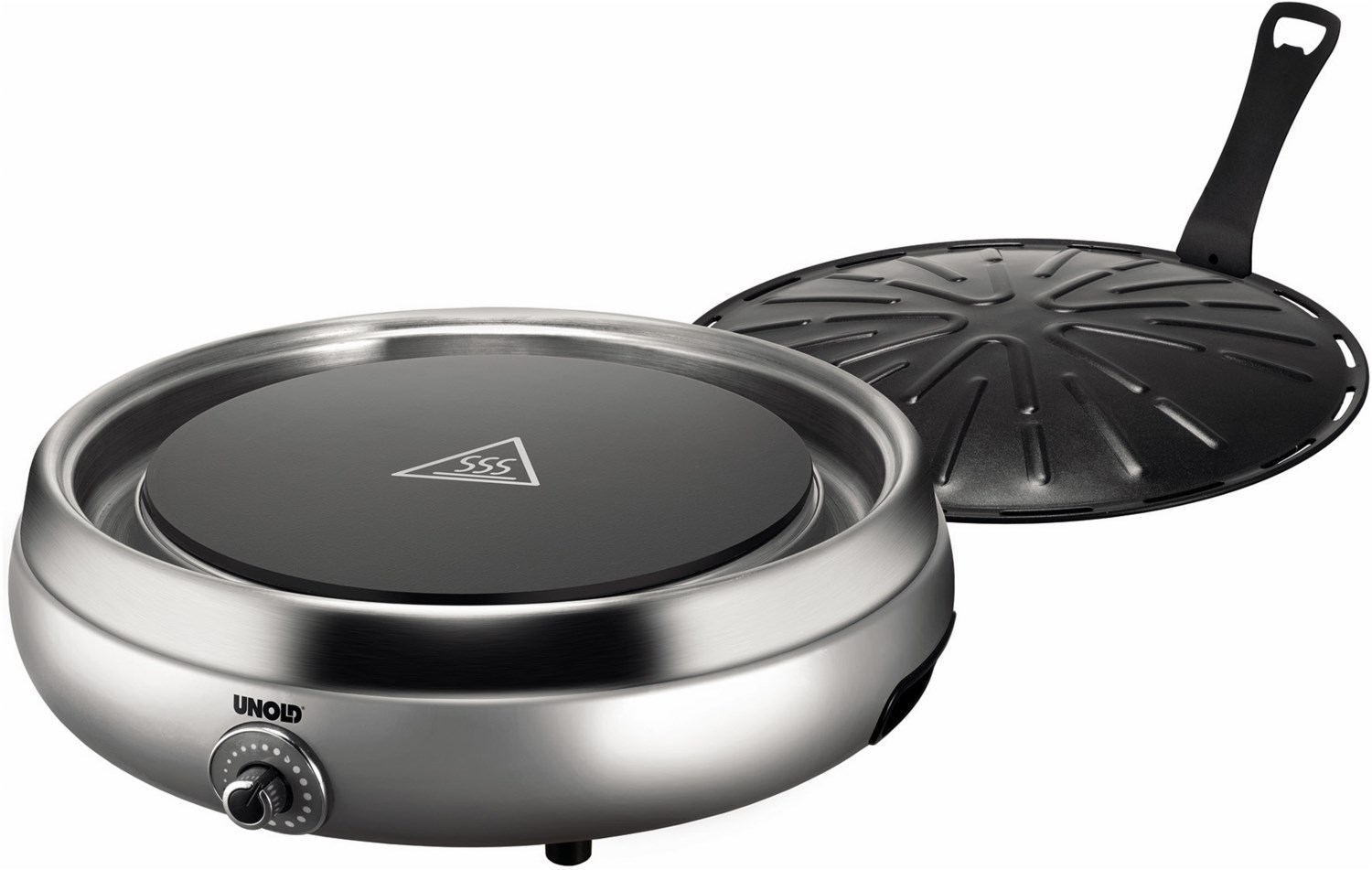 Unold 58546 Asia-Grill Tischgrill silber | EURONICS