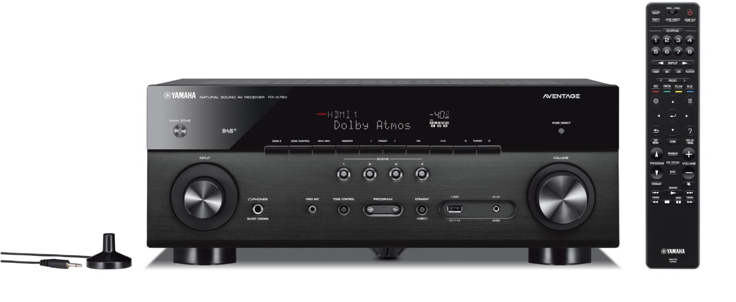 Yamaha RX-A780 AV-Receiver schwarz | EURONICS