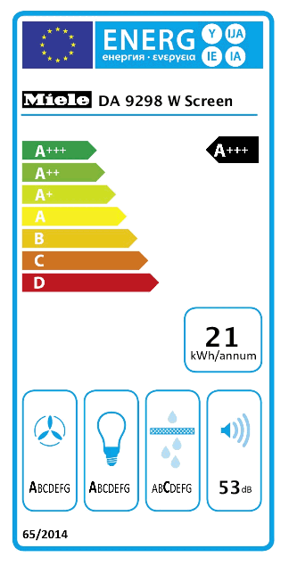 Miele DA 9298 W Esse/Dekor-Dunstabzugshauben blackboard | EURONICS