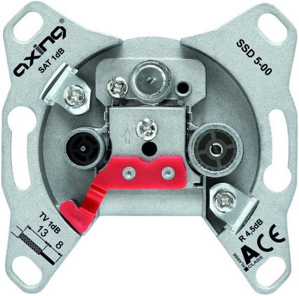 Axing SSD 5-00 CATV SAT-Antennensteckdose | EURONICS