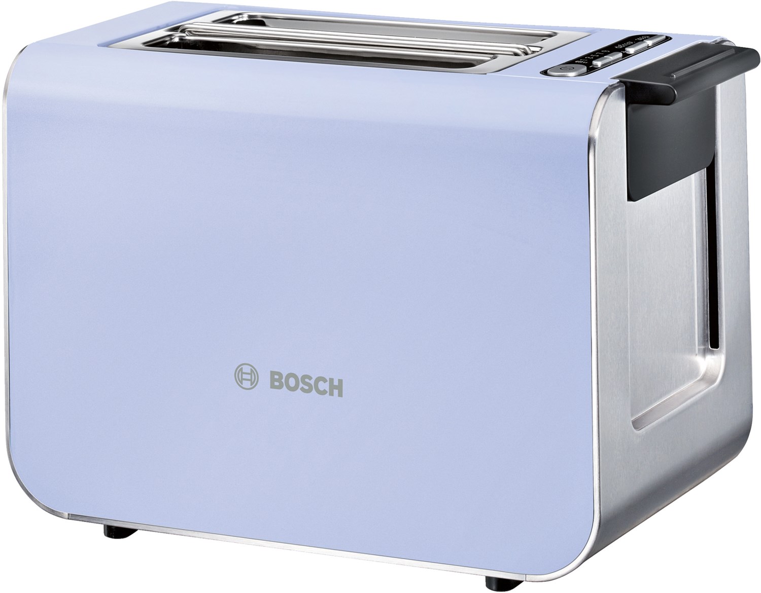 Bosch TAT8619 Kompakt-Toaster french lilac/ black grey | EURONICS