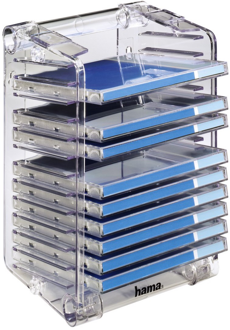 Hama CD Rack & Stack 12 transparent | EURONICS
