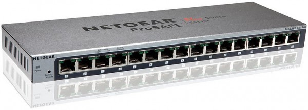 Netgear GS116E ProSafe Plus 16-Port Gigabit Ethernet Switch | EURONICS