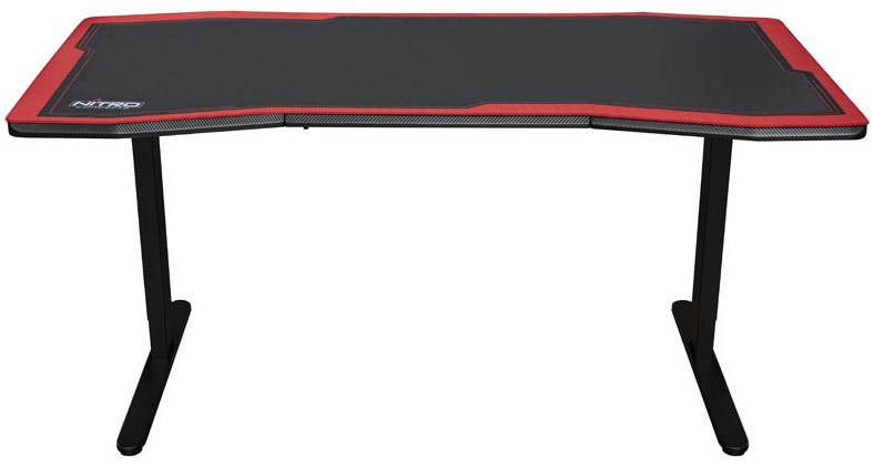 Nitro Concepts D16M Gaming Desk carbon red | EURONICS