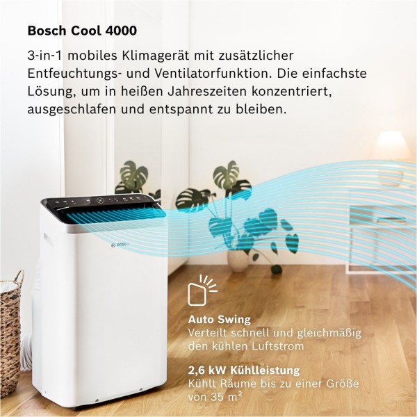 Bosch Cool 4000 Mobiles Klimagerät | EURONICS