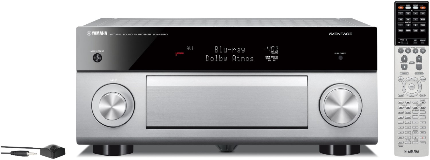 Yamaha RX-A2060 Klang Effekt Receiver titan | EURONICS