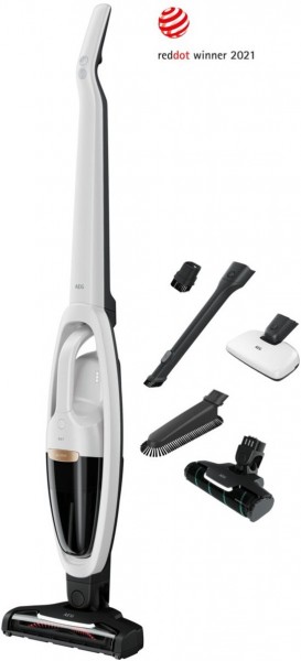 AEG QX7-1ULTAL Akku-Sauger mit Cyclone Technologie satin white | EURONICS