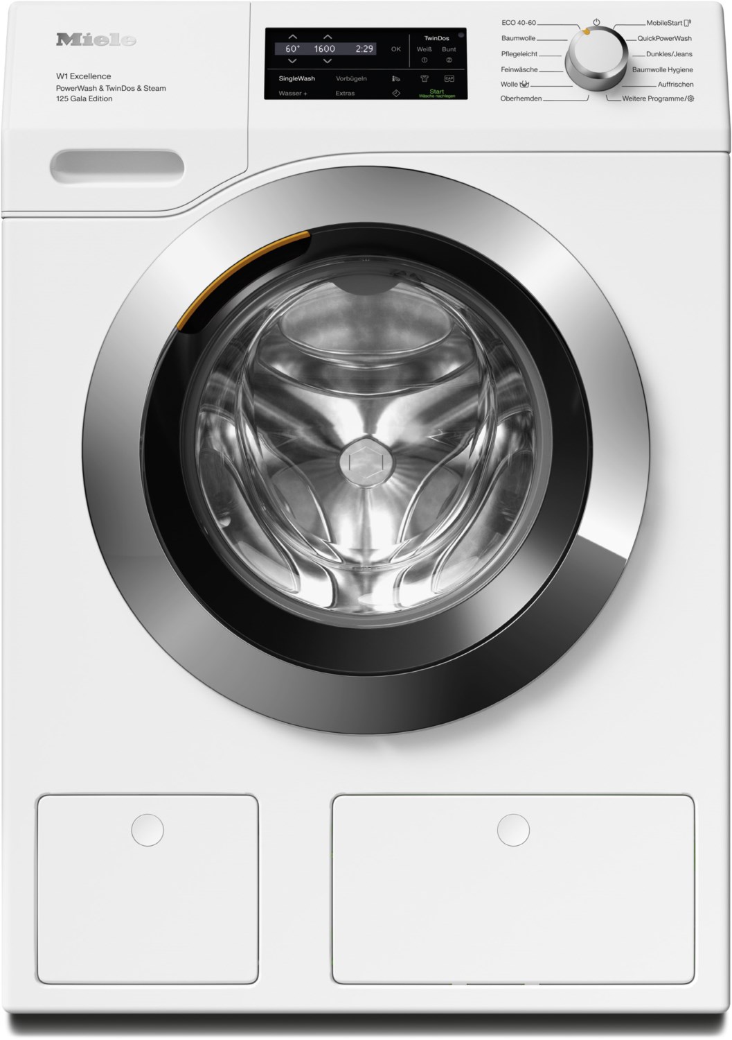 Miele WEI 895 WPS 125 Gala Edition Stand-Waschmaschine-Frontlader ...